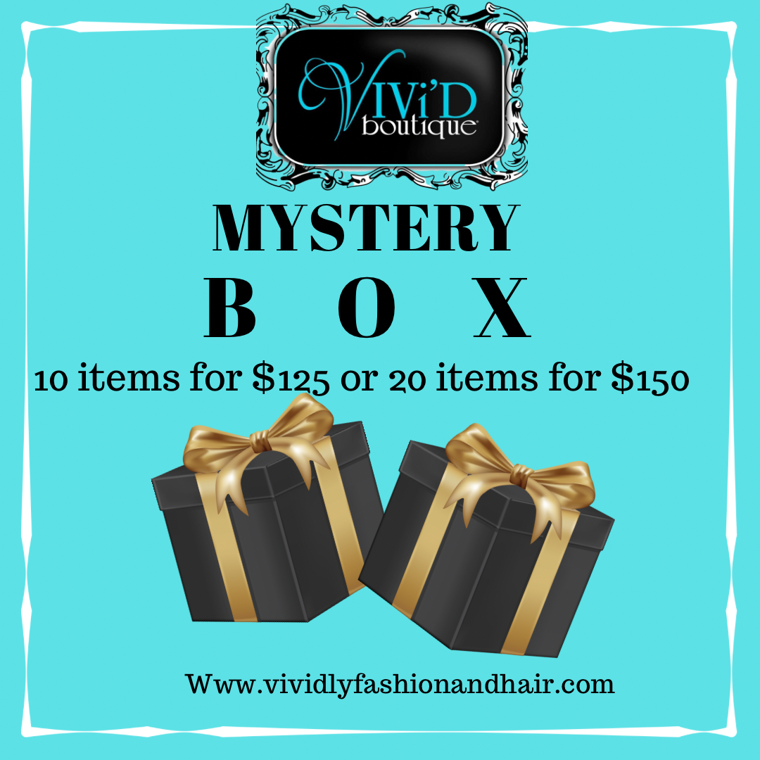 Vivid Mystery Box (6Items) – Vivi'd Boutique & Vivi'd Hair